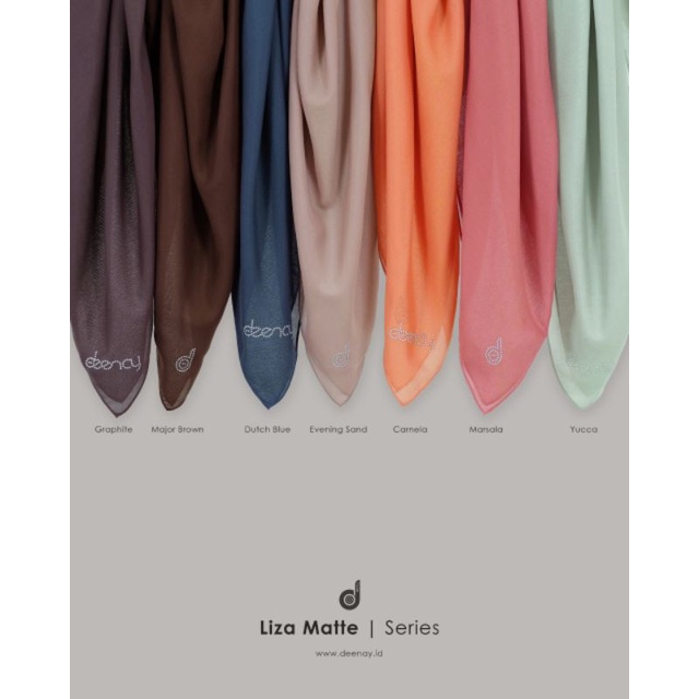 Jual HIJAB LIZA DEENAY (logo matte gold n pin d) | Shopee Indonesia