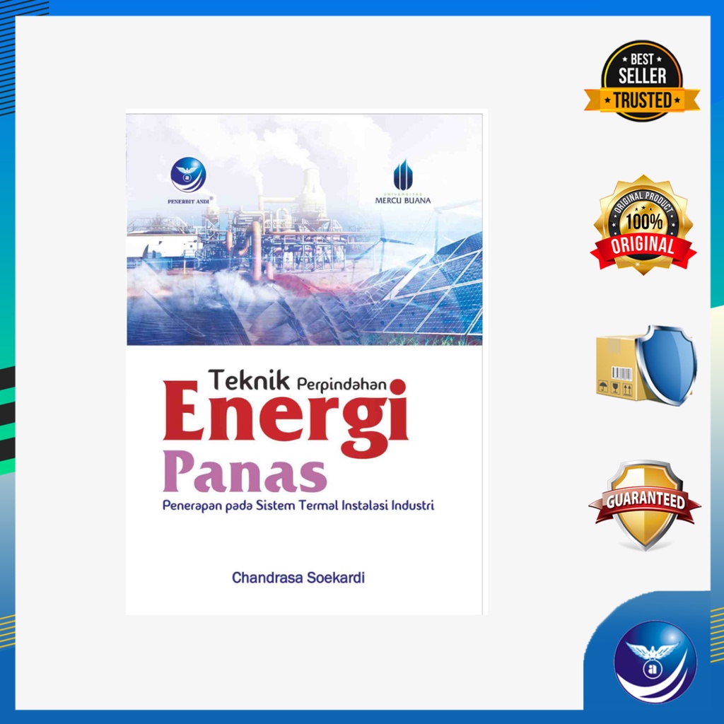 Jual Teknik Perpindahan Energi Panas, Penerapan Pada Sistem Termal ...