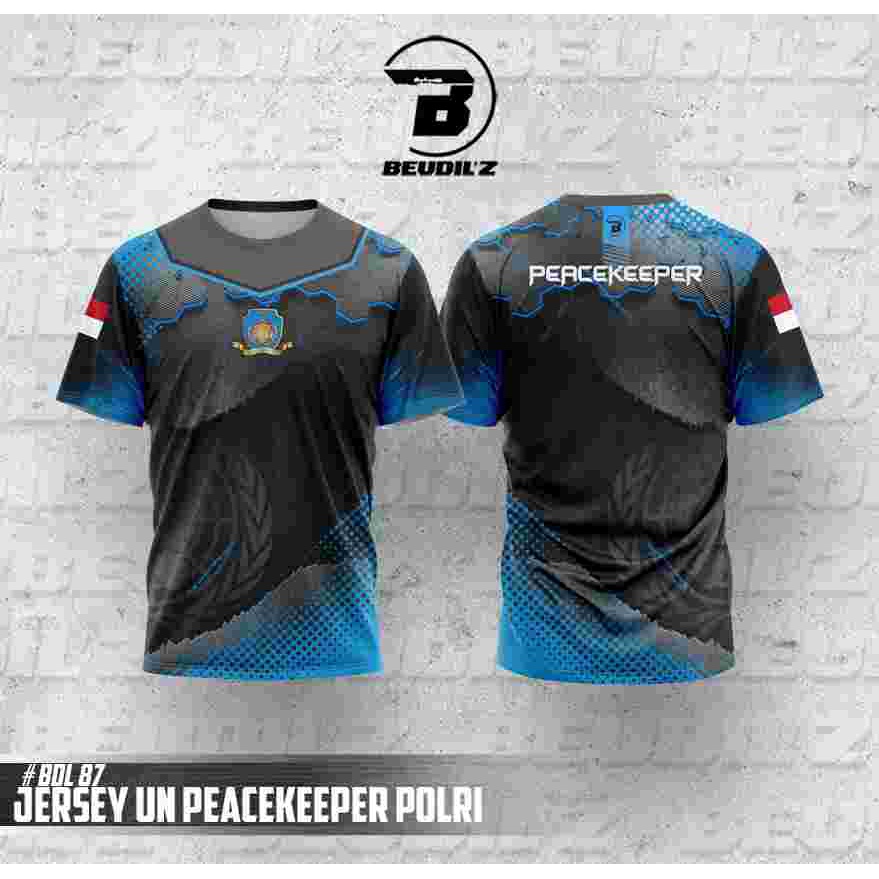Jual UN PEACEKEEPER POLRI EDITION/JERSEY POLRI/KAOS/PAKAIAN/KAOS FULL ...