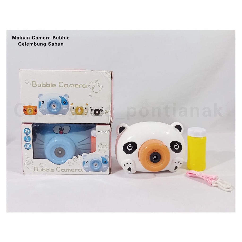 Jual MAINAN CAMERA BUBBLE GELEMBUNG SABUN - MURAH!!! | Shopee Indonesia