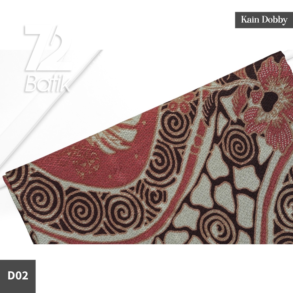 Jual KAIN BATIK PREMIUM Dobby Motif Parang Roll Dusty Pink 722778 Cap ...