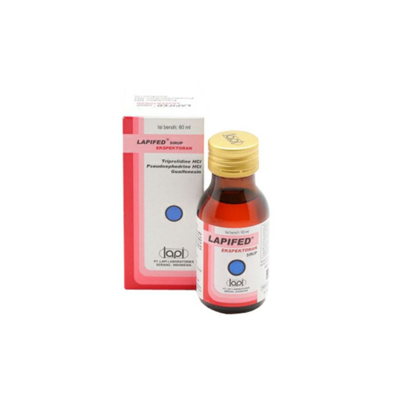 Jual Lapifed Ekspektoran Syr 60ml | Shopee Indonesia