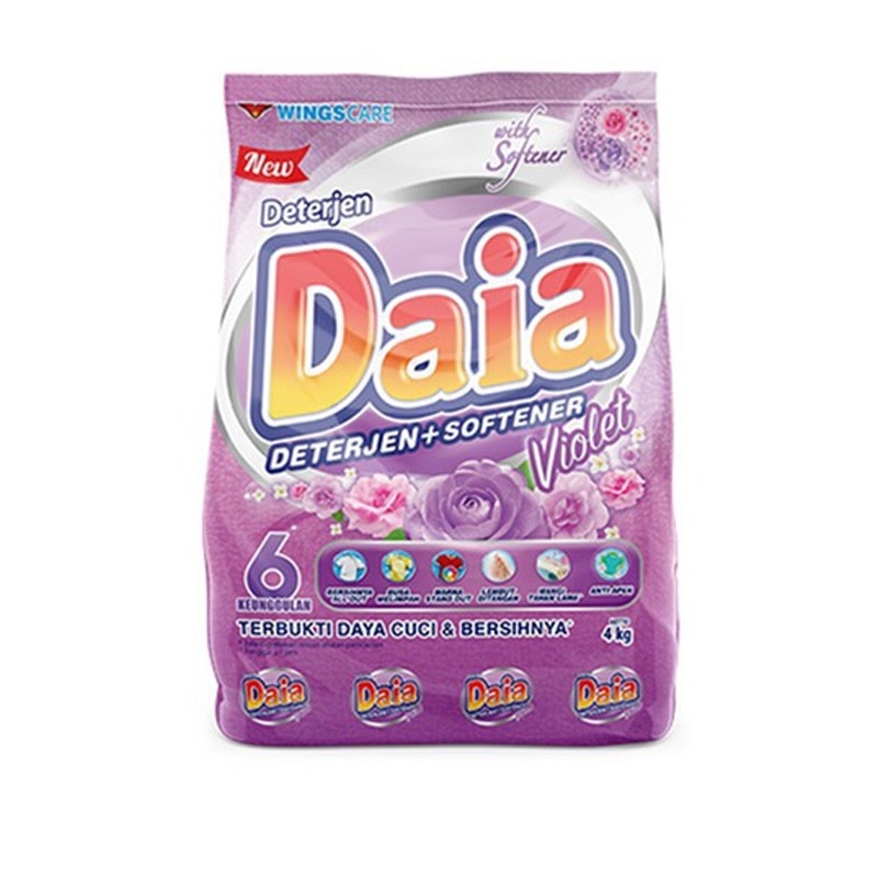 Jual Daia Dtg Plus Softener Violet 4Kg | Shopee Indonesia