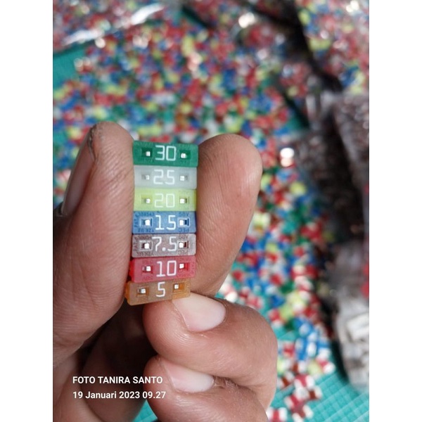Jual 10pcs Sikring Buntung mini/ sikring buntung/sikring mikro Ori ...