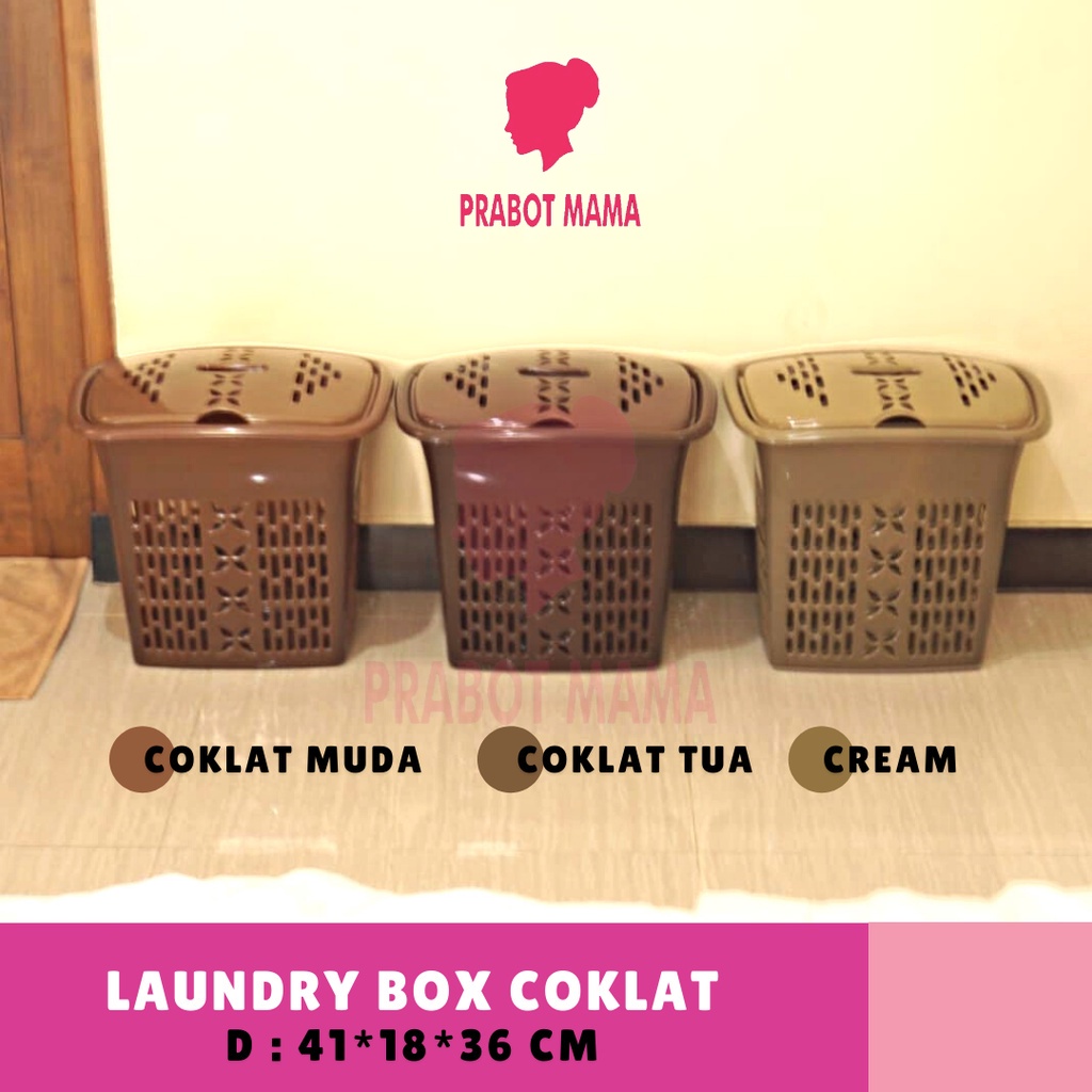 Jual Laundry Box Pakaian / Keranjang Baju Laundry / Keranjang Pakaian ...