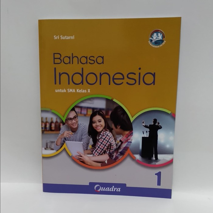 Jual Buku Bahasa Indonesia -Quadra- Untuk Sma Kelas 1 X 10. | Shopee Indonesia
