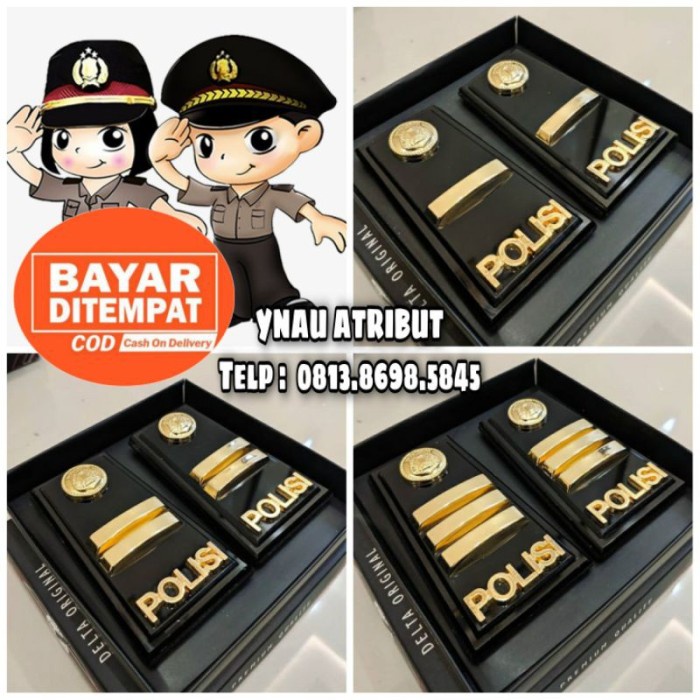 Jual Pangkat Ipda/Iptu/Akp Polri Full Mika Exclusive | Shopee Indonesia