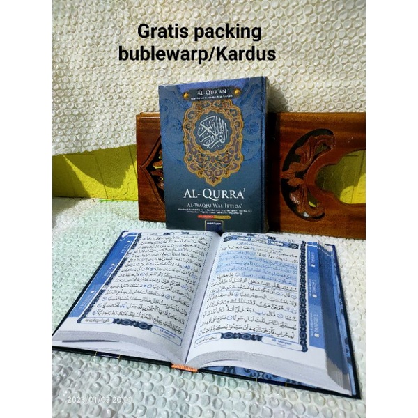 Jual Al Quran Rasm Utsmani 15 Baris Tanpa Garis Ukuran A5 Ayat Pojok Al ...