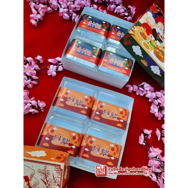 Jual Box kue imlek box isi 4 toples box isi toples hardtop cny | Shopee Indonesia