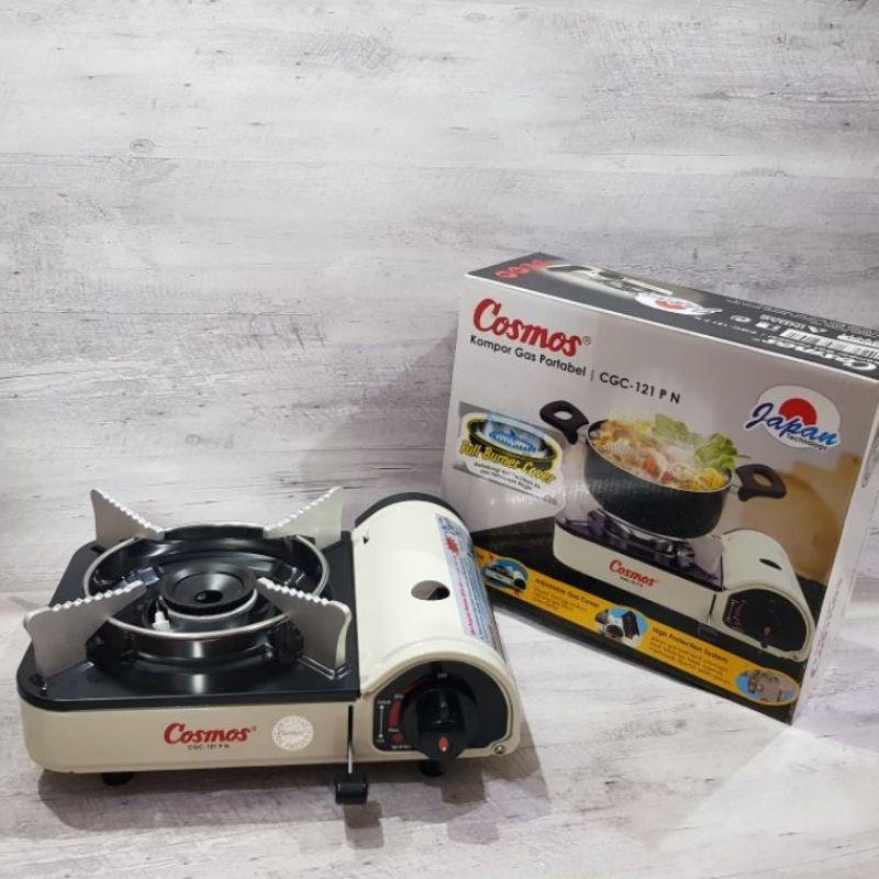 Jual KOMPOR GAS PORTABLE PORTABEL MINI KECIL TRAVEL PIKNIK KEMAH MENDAKI COSMOS CGC 121 P ...