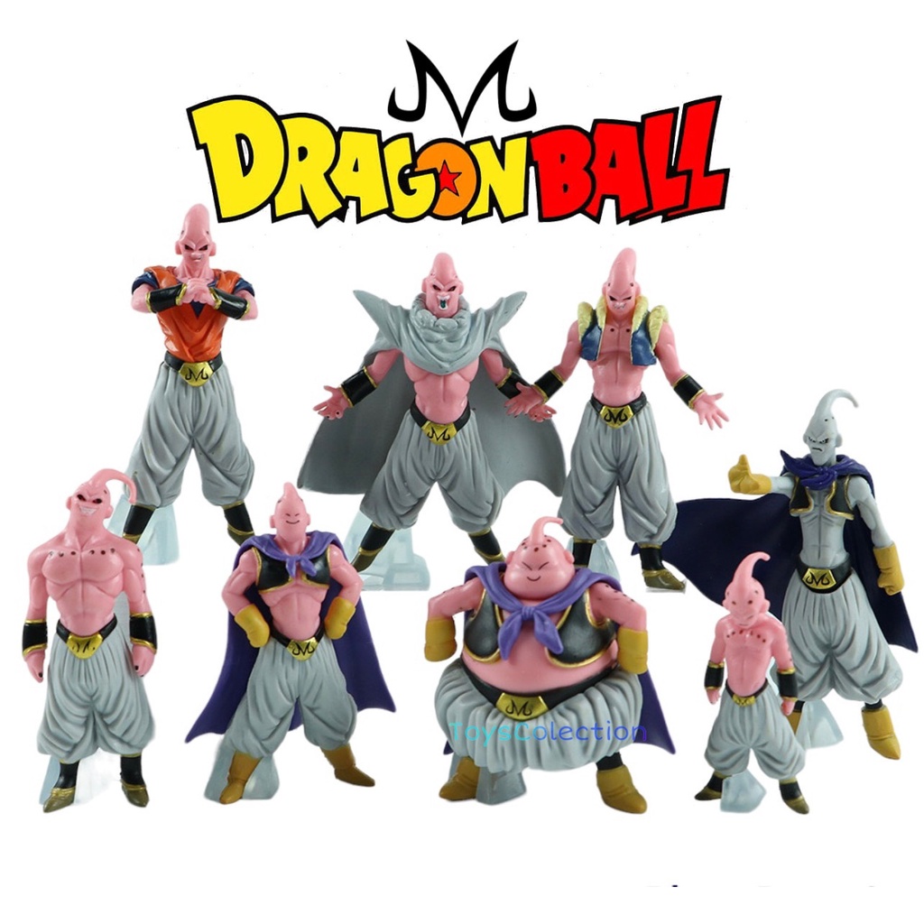 Jual ACTION FIGURE DRAGON BALL Z MAJIN BUU SUPER SAIYAN SET 8 PCS ...