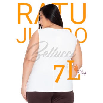 Jual Super Extra Jumbo Tangtop Terbesar Big Size Tank Top Polos Wanita ...