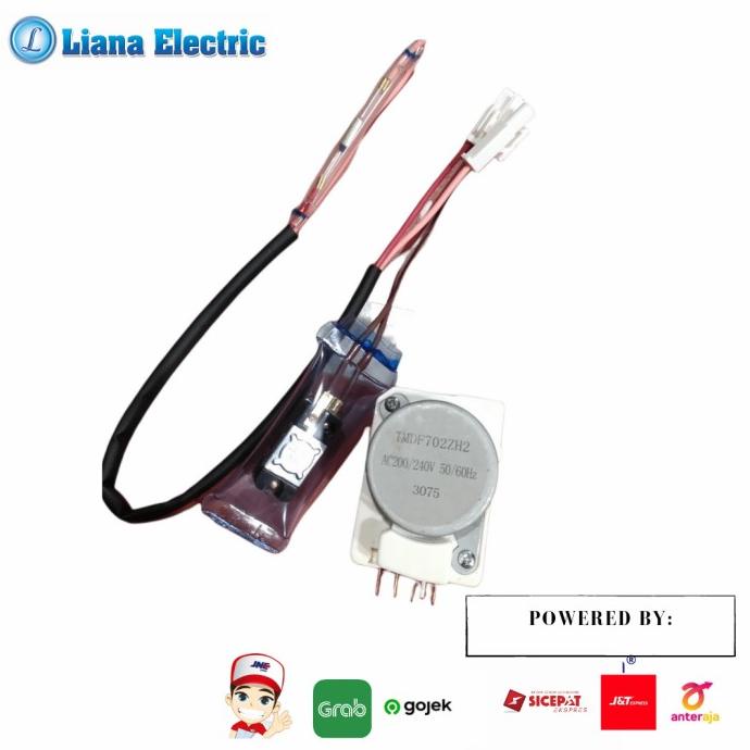 Jual defrost bimetal fuse dan timer kulkas Sharp 2 pintu | Shopee Indonesia