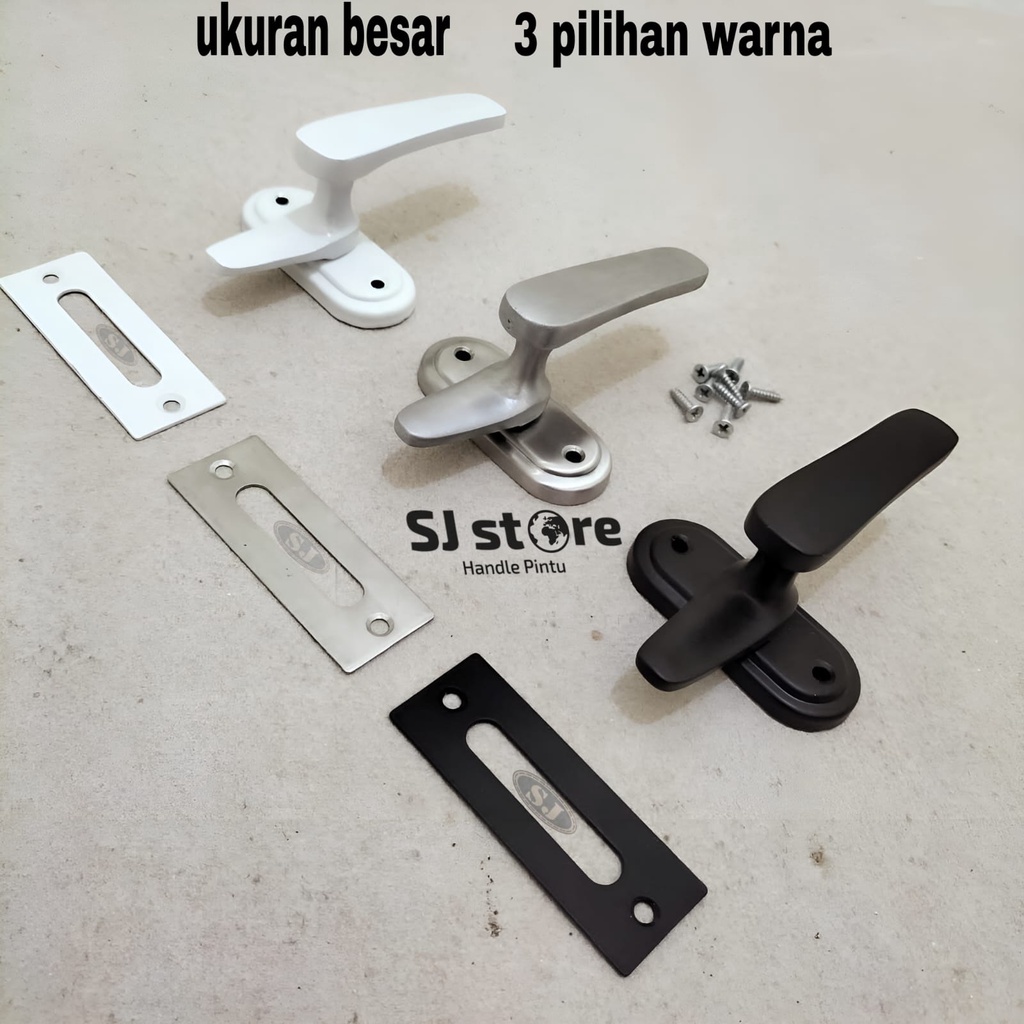 Jual Rambuncis jumbo Handle Kunci Jendela kuningan Grendel Panolet Slot ...