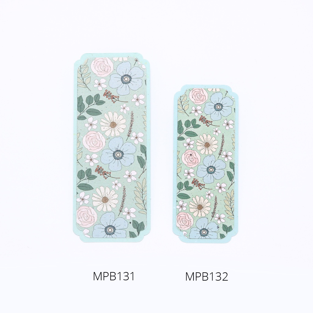 Jual [FLORAL SERIES] Pembatas Buku dari Kertas Daur Ulang / Bookmark ...