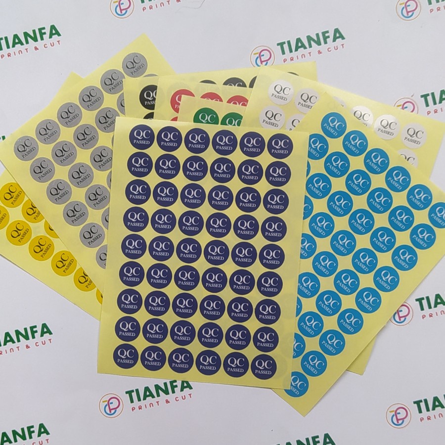 Jual STIKER QC PASSED 1,5 CM | Shopee Indonesia