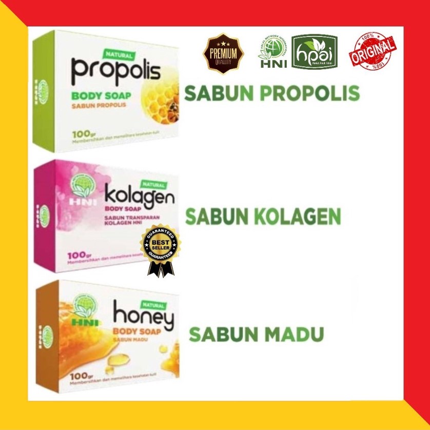 Jual HNI Sabun Mandi Kolagen | Shopee Indonesia
