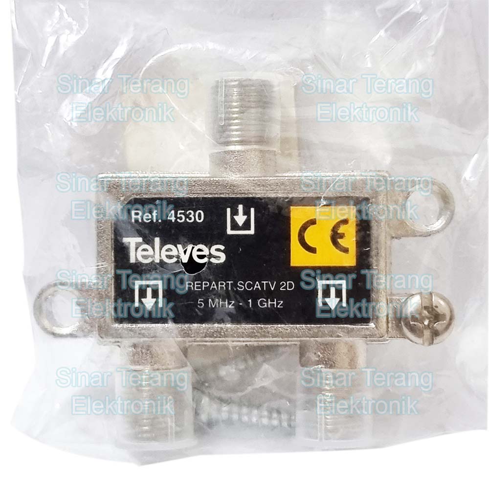 Jual Splitter Televes 2 Way Ref 4530 | Shopee Indonesia