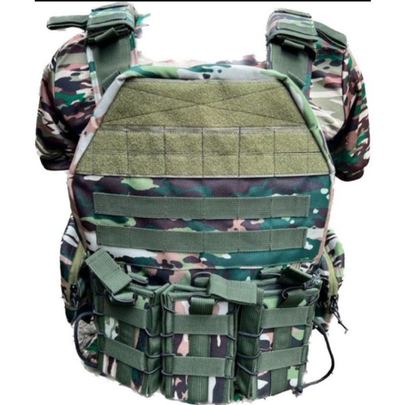 Jual body vest tactical / rompi body vest / rompi militer | Shopee ...