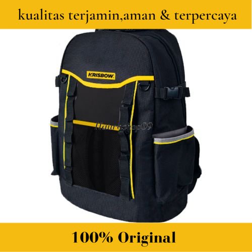 Jual Krisbow Tas Ransel Perkakas 52x40x12 Cm - Hitam | Shopee Indonesia