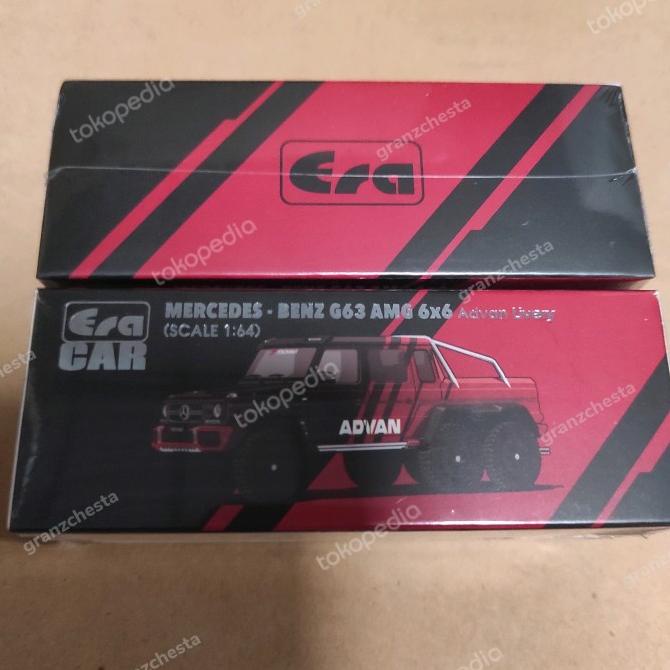 Jual ERA CAR 1/64 MERCEDES BENZ G63 AMG 6x6 ADVAN LIVERY | Shopee Indonesia