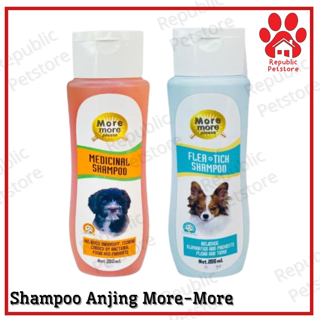 Jual Shampoo Anjing More More Dog 200ml All Varian | Shopee Indonesia