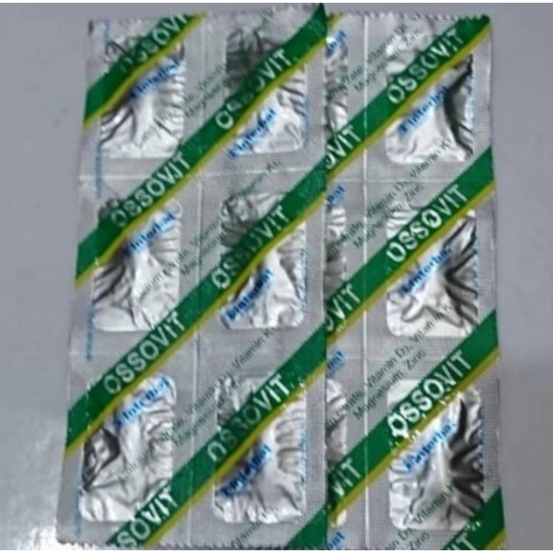 Jual Ossovit Strip Isi 6 Kaplet | Shopee Indonesia