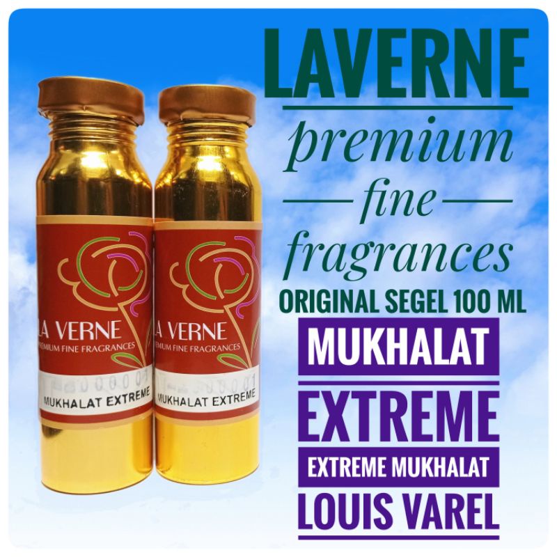 Jual BIBIT PARFUM MURNI MUKHALAT EXTREME BY LAVERNE SEGEL | Shopee ...