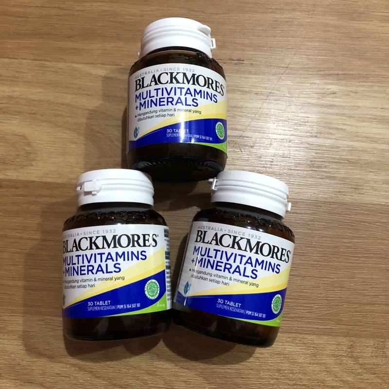 Jual BLACKMORES MULTIVITAMINS + MINERALS 30 TABLET | Shopee Indonesia
