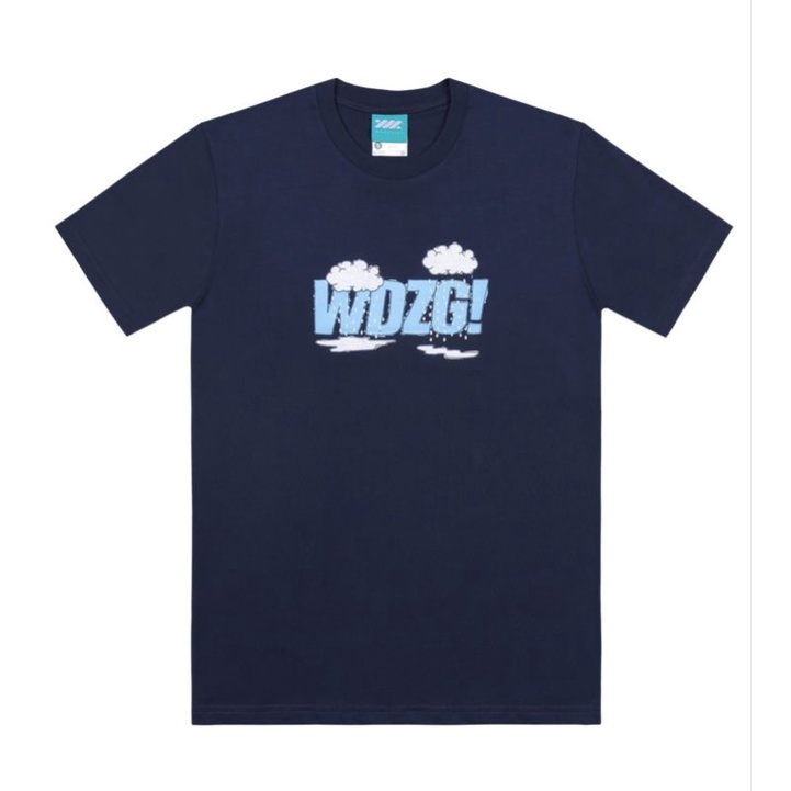 Jual Wadezig T Shirt RAINY SIMPLY NAVY BLUE | Shopee Indonesia