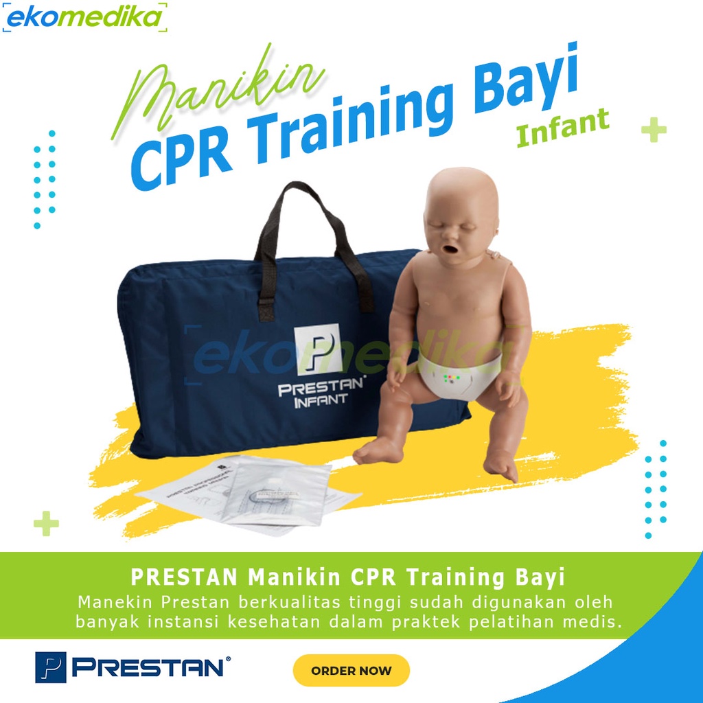 Jual Manikin CPR Bayi PRESTAN Infant Baby CPR-AED Phantom Manekin ...