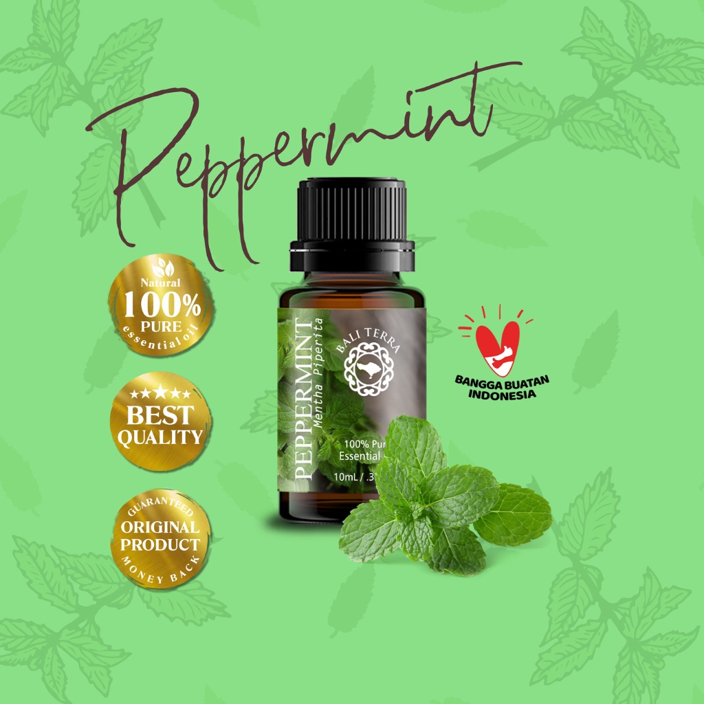 Jual Peppermint Essential Oil | 100% Essential Oil | Bali Terra | Minyak Atsiri | Asli dan Murni ...