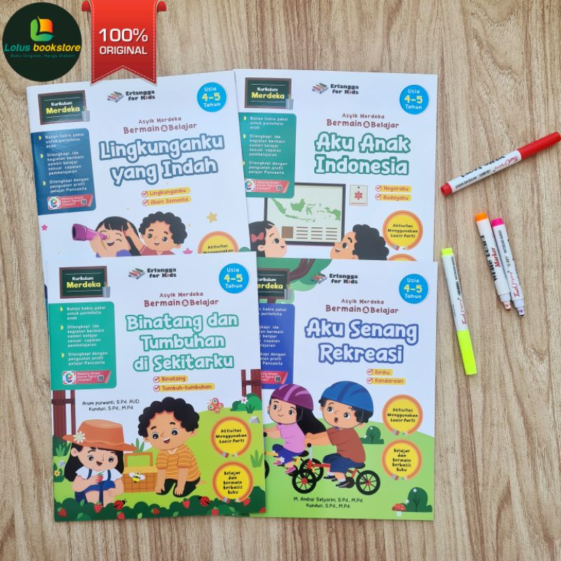 Jual Paket Asyik Merdeka Bermain & Belajar TK A Usia 4-5 Tahun (Isi 4 ... Jual Paket Asyik Merdeka Bermain & Belajar TK A Usia 4-5 Tahun (Isi 4 ...