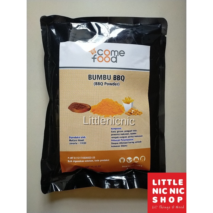 Jual Come Food BBQ Bumbu Tabur barbeque powder seasoning 1 Kg | Shopee ...