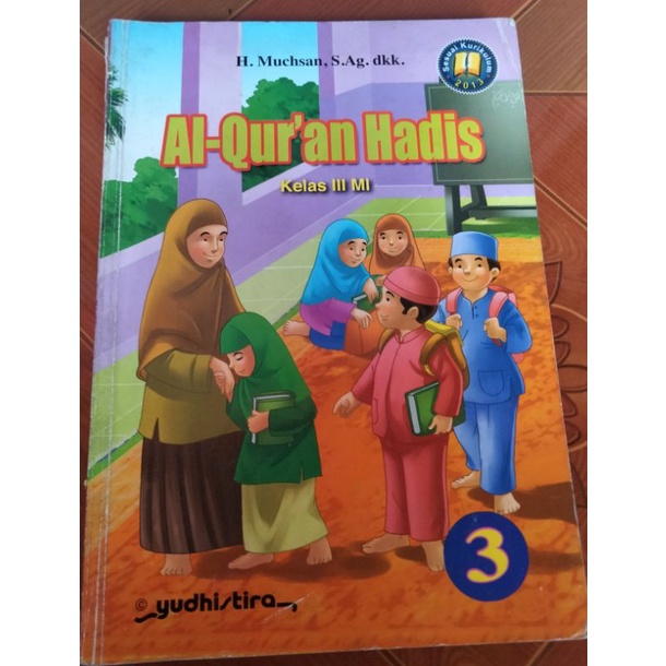 Jual AL QURAN HADIS 3 YUDISTIRA SD/MI KELAS 3 K13 | Shopee Indonesia