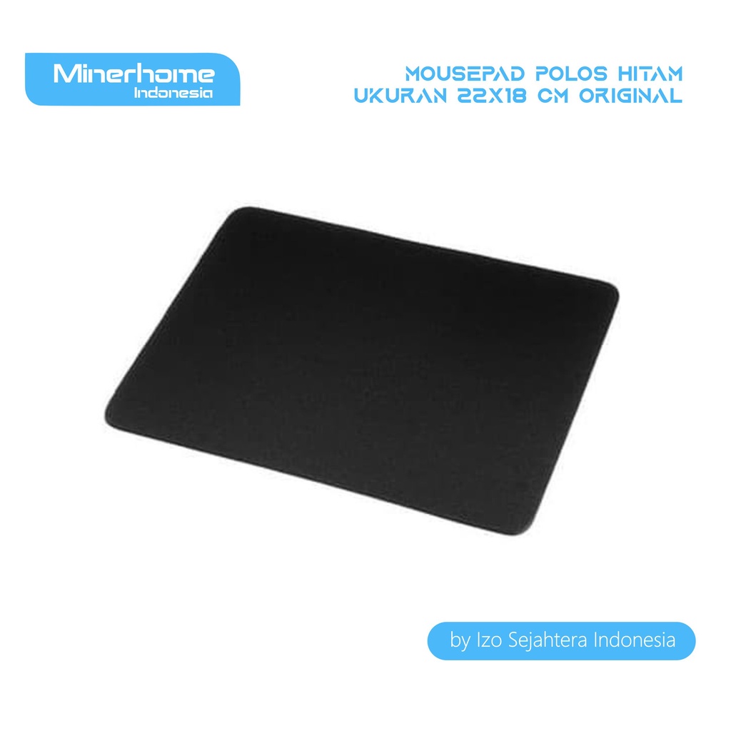 Jual Mousepad Alas Mouse Polos Warna Hitam Standard Quality | Shopee ...