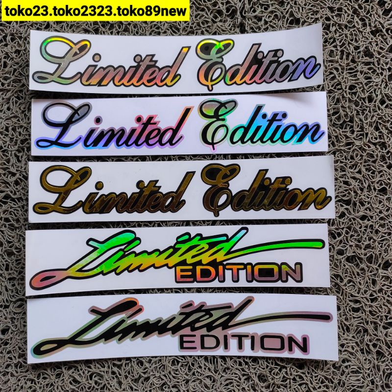 Jual stiker limited edition stiker motor cutting keren | Shopee Indonesia