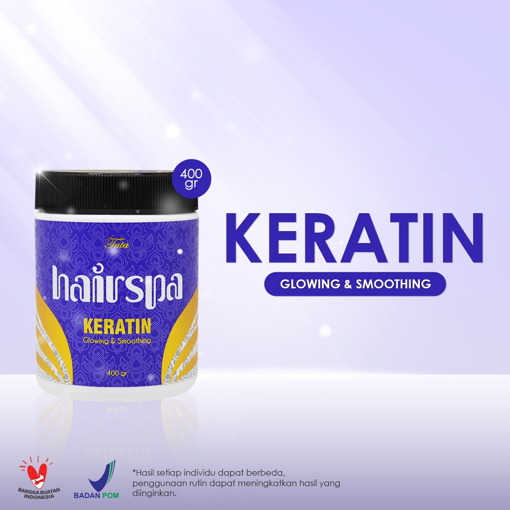 Jual Tata Hair Spa Smooth Keratin / Masker Rambut 400gr (Hsk) | Shopee ...