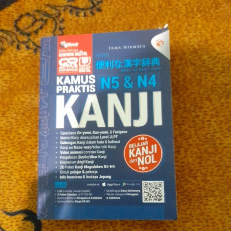 Jual BUKU KAMUS BAHASA JEPANG PRAKTIS KANJI N5 DAN N4 | Shopee Indonesia