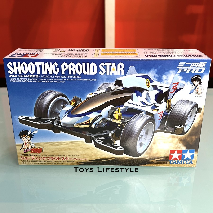 Jual Mainan Rakit Mobil Tamiya Mini 4WD - Shooting Proud Star (ORIGINAL ...
