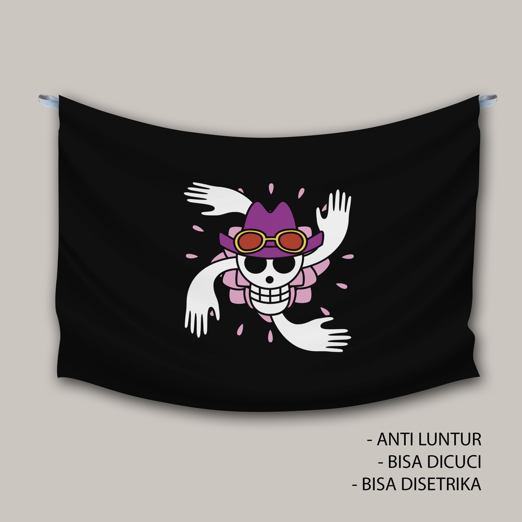 Jual POSTER BENDERA ONE PIECE Wall Decor Kain Aesthetic Cosplay ...