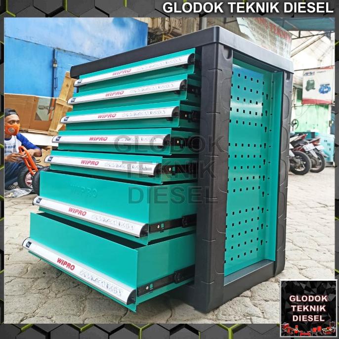 Jual NEW KOTAK LEMARI TOOL BOX CABINET TROLLEY 7 DRAWER WIPRO TCT07D TCT-07D BERKUALITAS ...