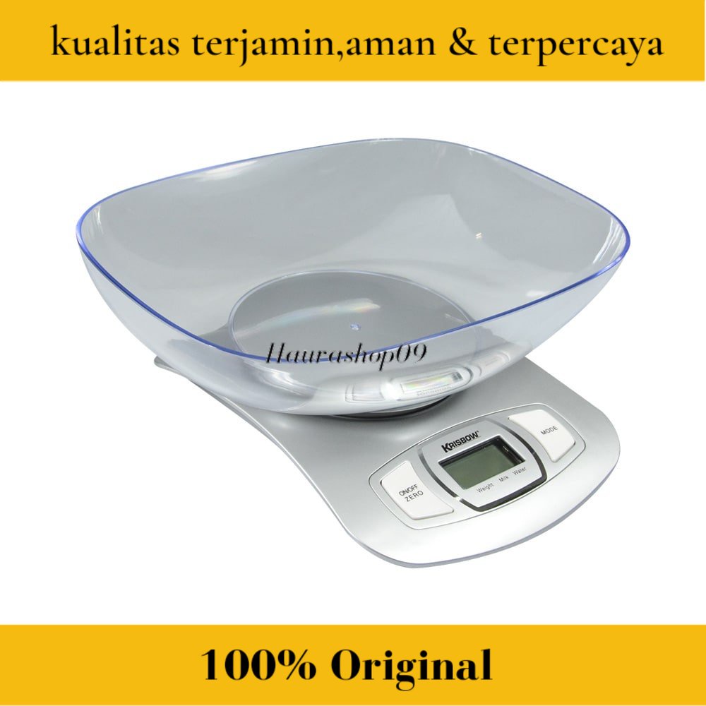 Jual Krisbow 5 Kg Timbangan Dapur Digital | Shopee Indonesia