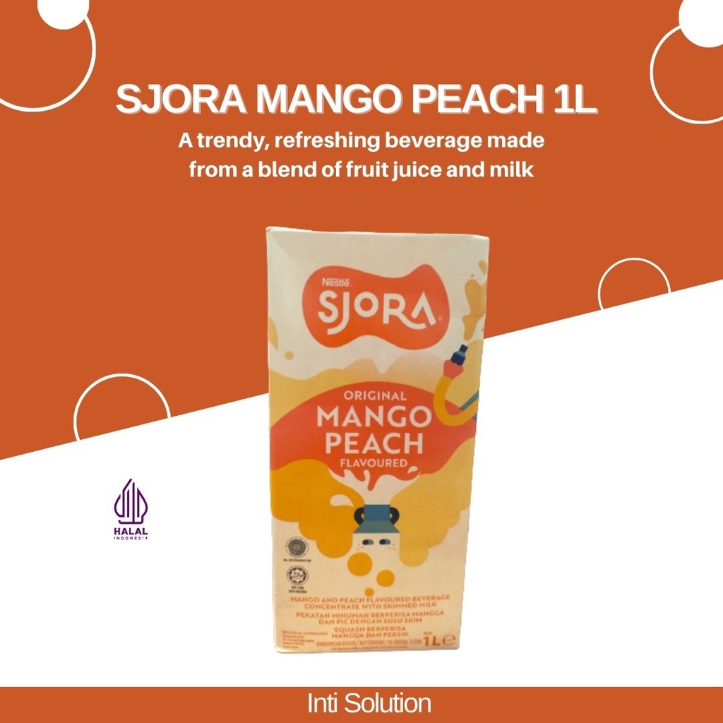 Jual SJORA MANGO PEACH 1 liter | Shopee Indonesia