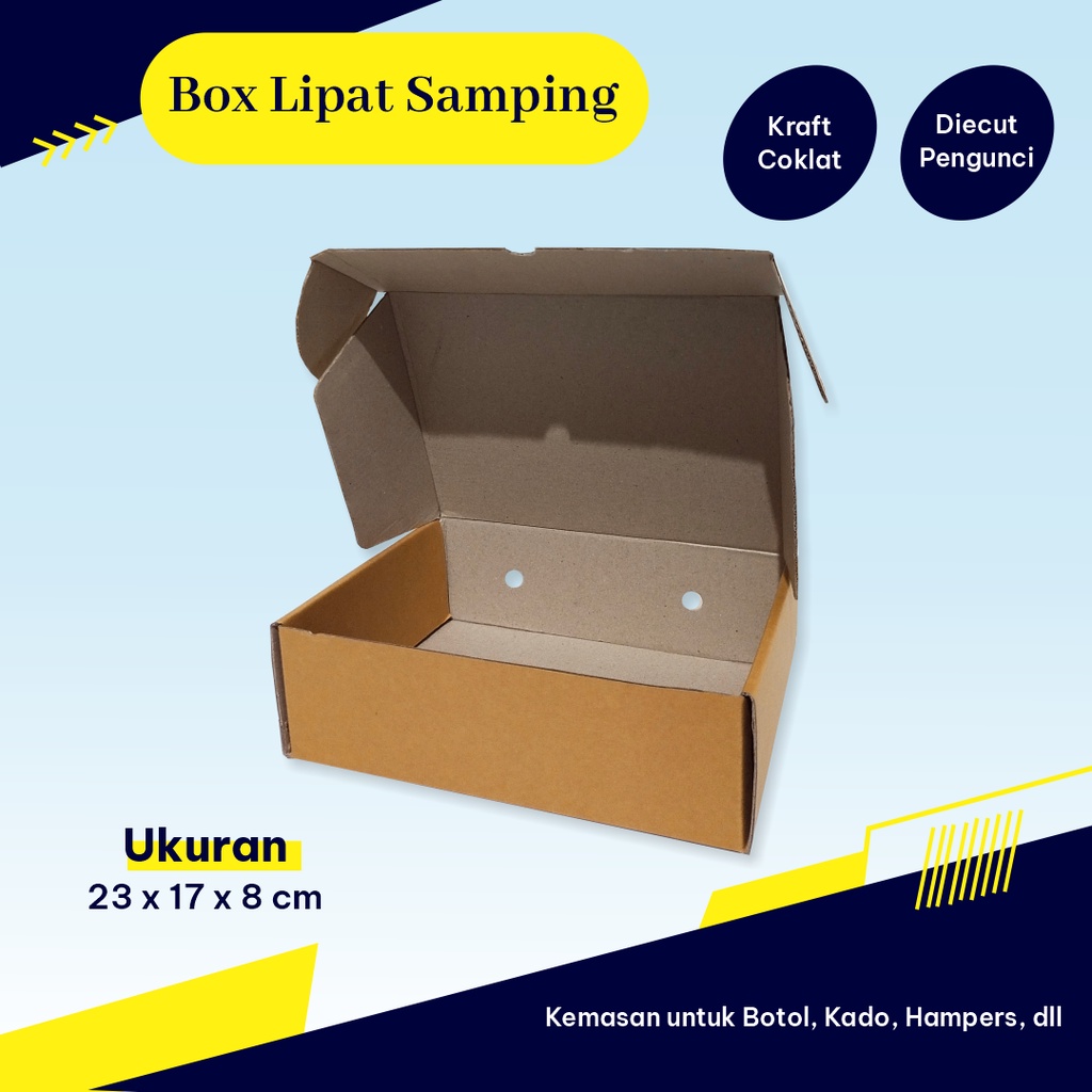 Jual Kardus/Box DC LS 23 x 17 x 8 cm - Kardus/Kemasan/Karton/Box ...