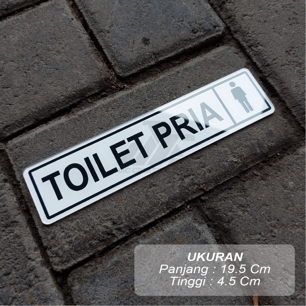 Jual SIGN BOARD AKRILIK LENGKAP - SIGN BOARD - TARIK DORONG DILARANG ...