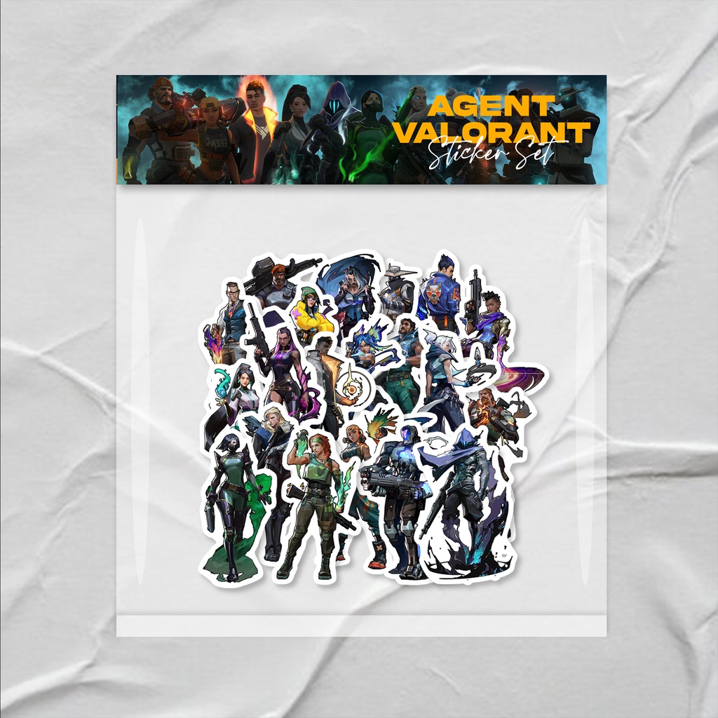 Jual 20 Stiker All Agent Valorant | Shopee Indonesia