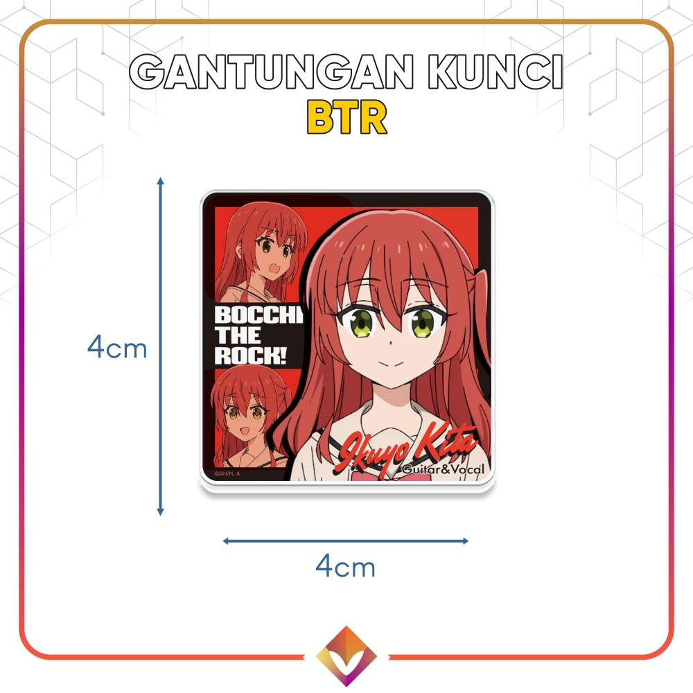 Jual GANCI BOCCHI THE ROCK Keychain Anime BTR Gotou Hitori Yamada Ryou ...