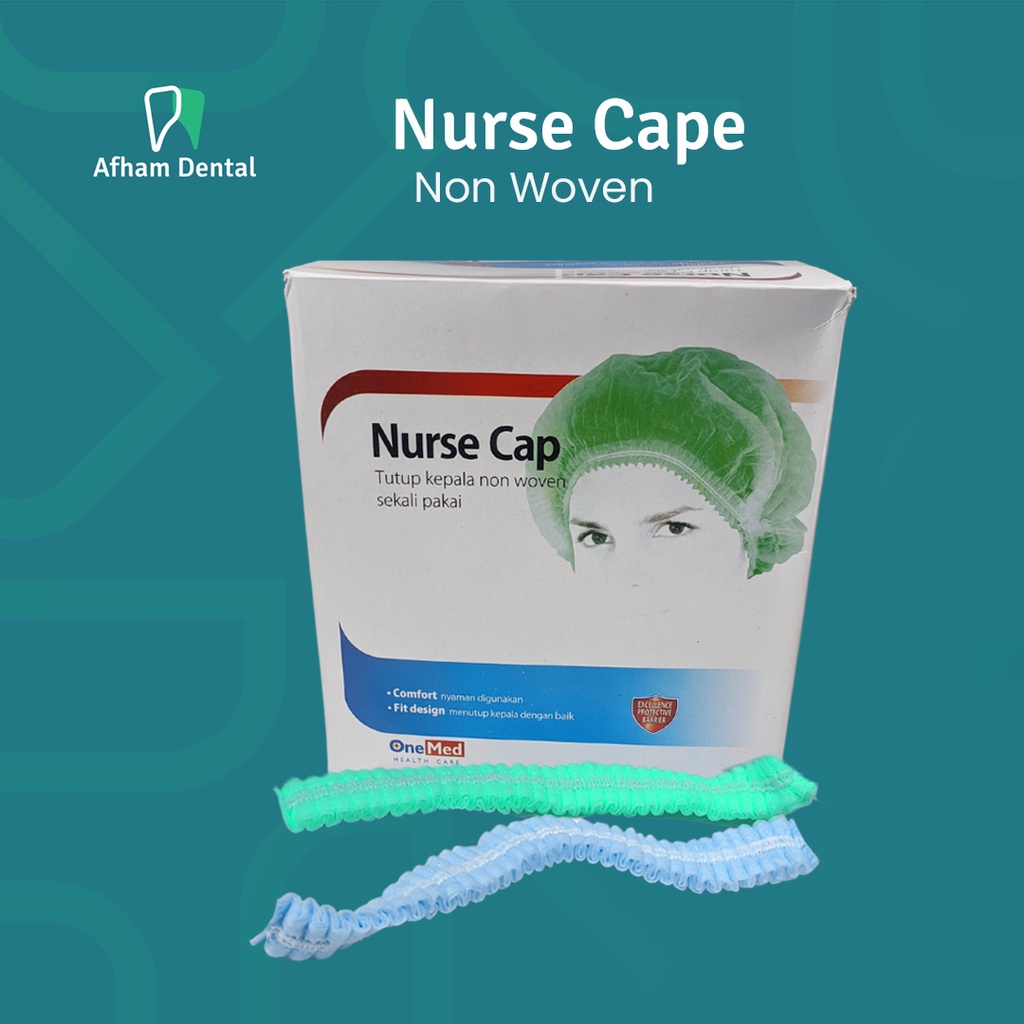 Jual NURSE CAP / MOBCAP / HAIRNET / HAIR NET / MOB CAP PENUTUP KEPALA ...
