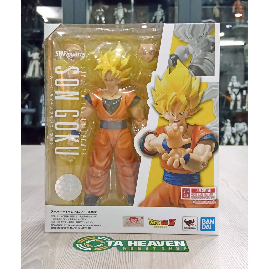 Jual BANDAI SHF Super Saiyan Full Power Son Goku | Shopee Indonesia